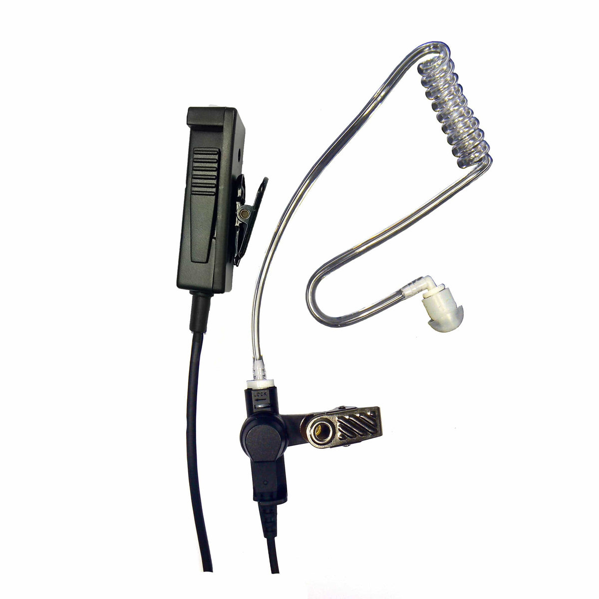2 Wire PTT Radio Headset Tetra Sepura SC2120, SC2020, STP9000 with Aco ...
