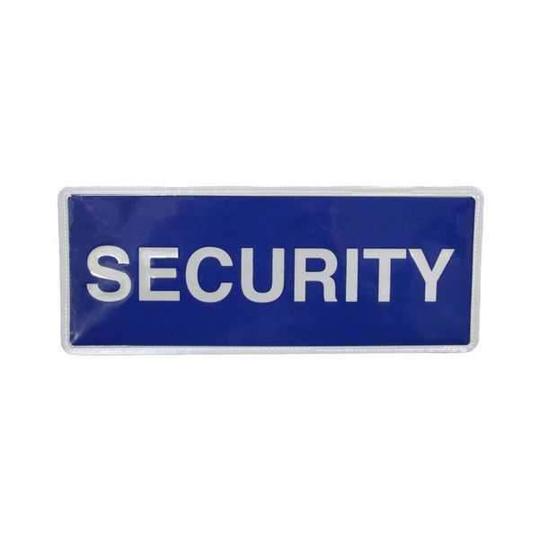 Security Badge Large Blue Velcro – Patrol Store
